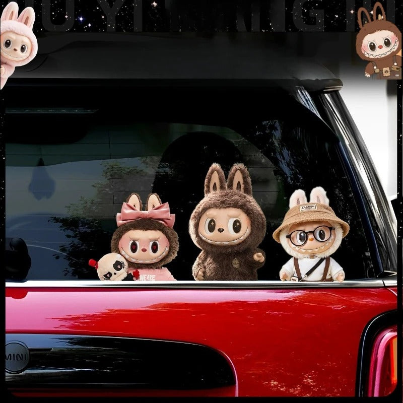 LABUBU Car Glass Stickers– Edeleo